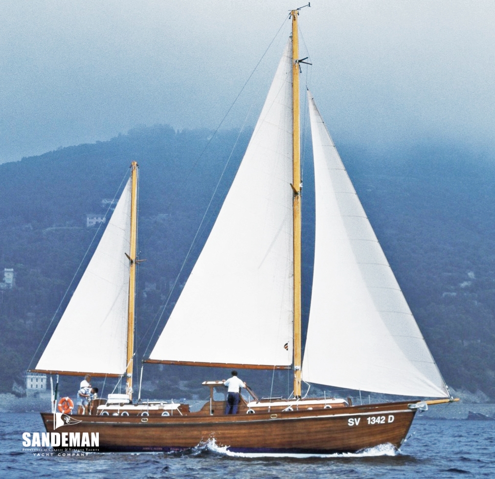 Alden 43 ft Ketch rigged Motor Sailer 1959 - Sandeman Yacht Company