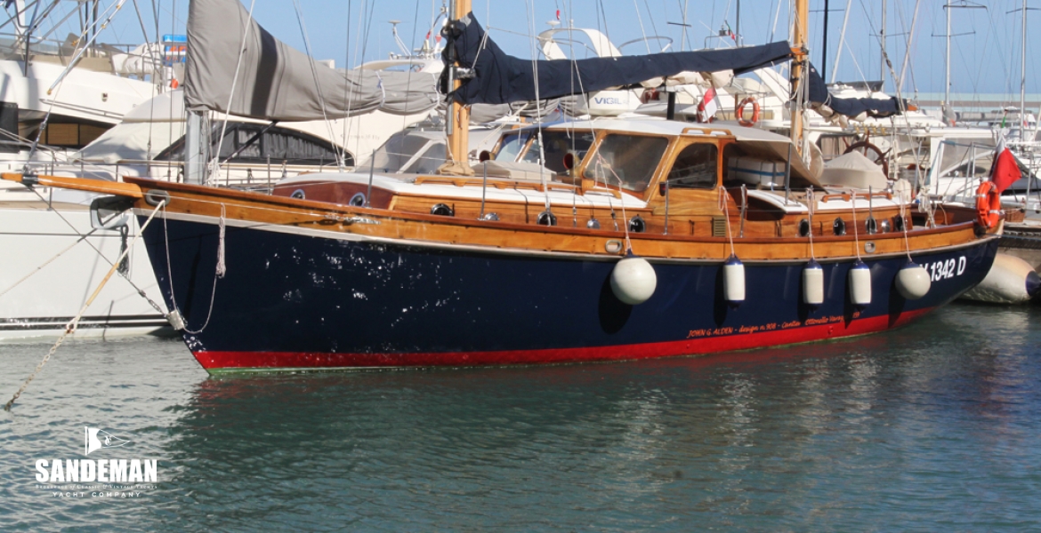 Alden 43 ft Ketch rigged Motor Sailer 1959 - Sandeman Yacht Company