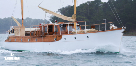 HYSKEIR | John Bain/ James A. Silver 50 ft ‘Silver Leaf' Type | Classic ...